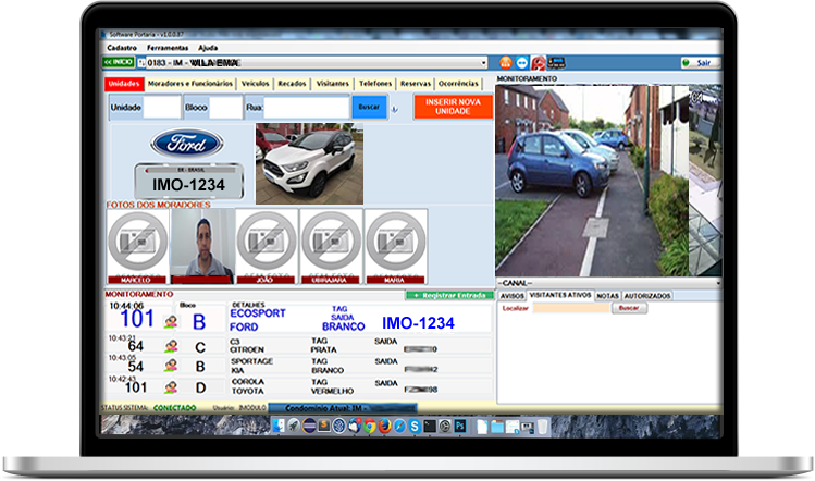 iModulo - Software para portaria virtual e controle de acesso